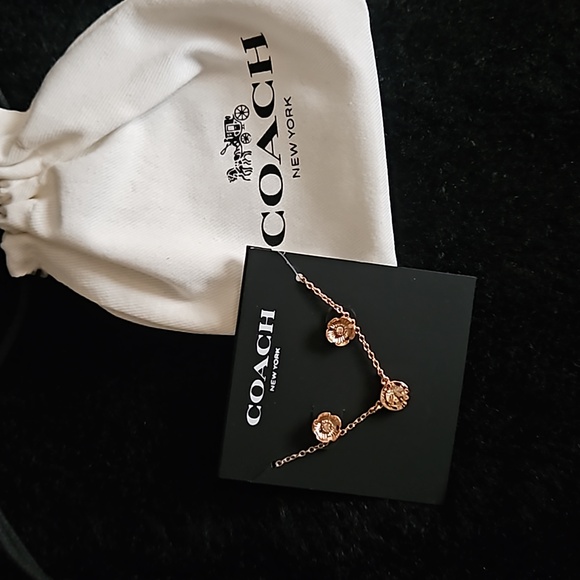 Coach | Jewelry | Coach Necklace Earring Set | Poshmark